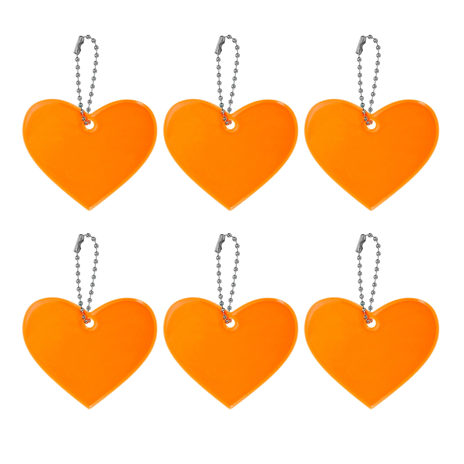 Uxcell Reflective Keychain Tag Reflective Pendant Reflector Key Ring ...