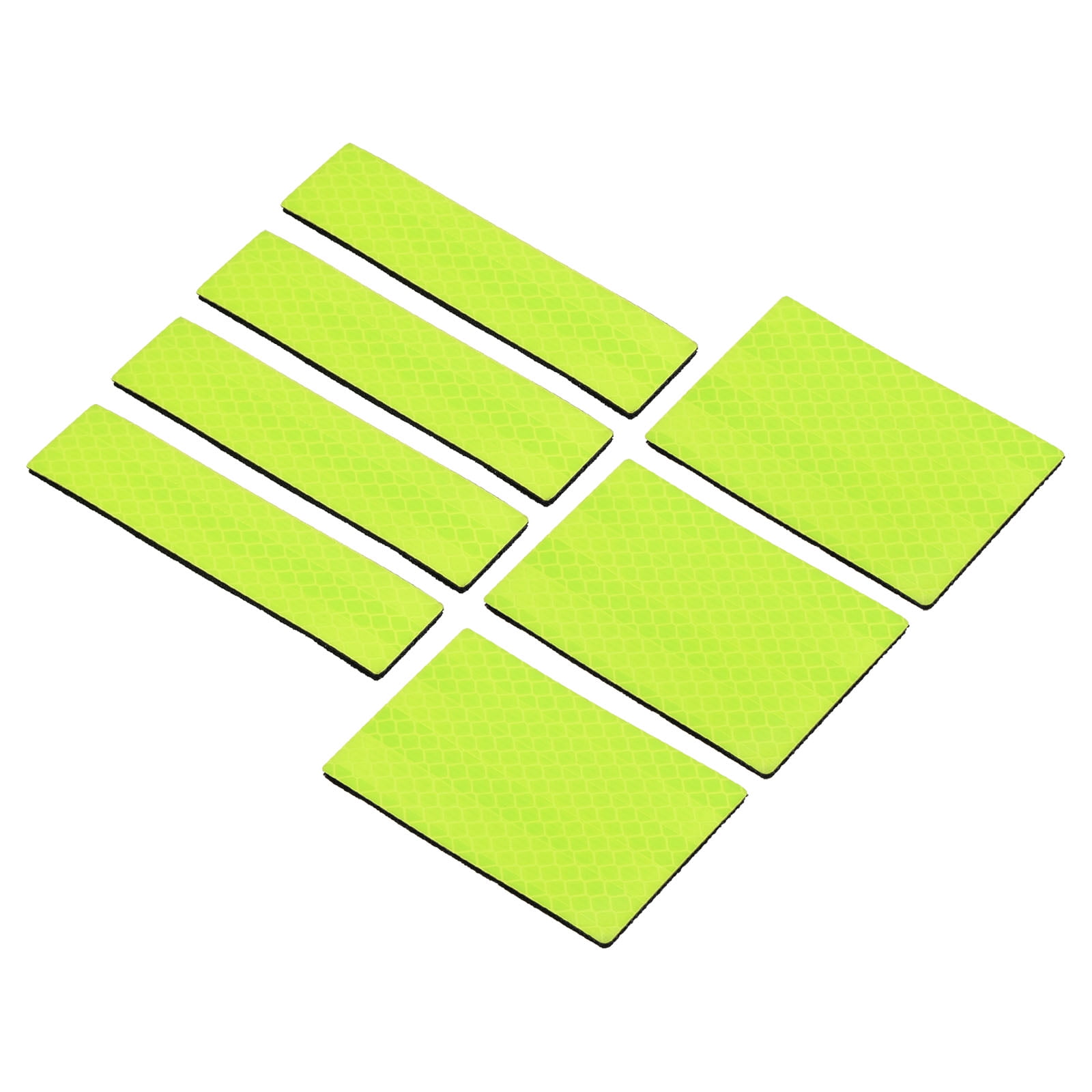 Uxcell Reflective Patch 1"x4" 2"x3", 7 Pcs Safety Appliques, Light ...