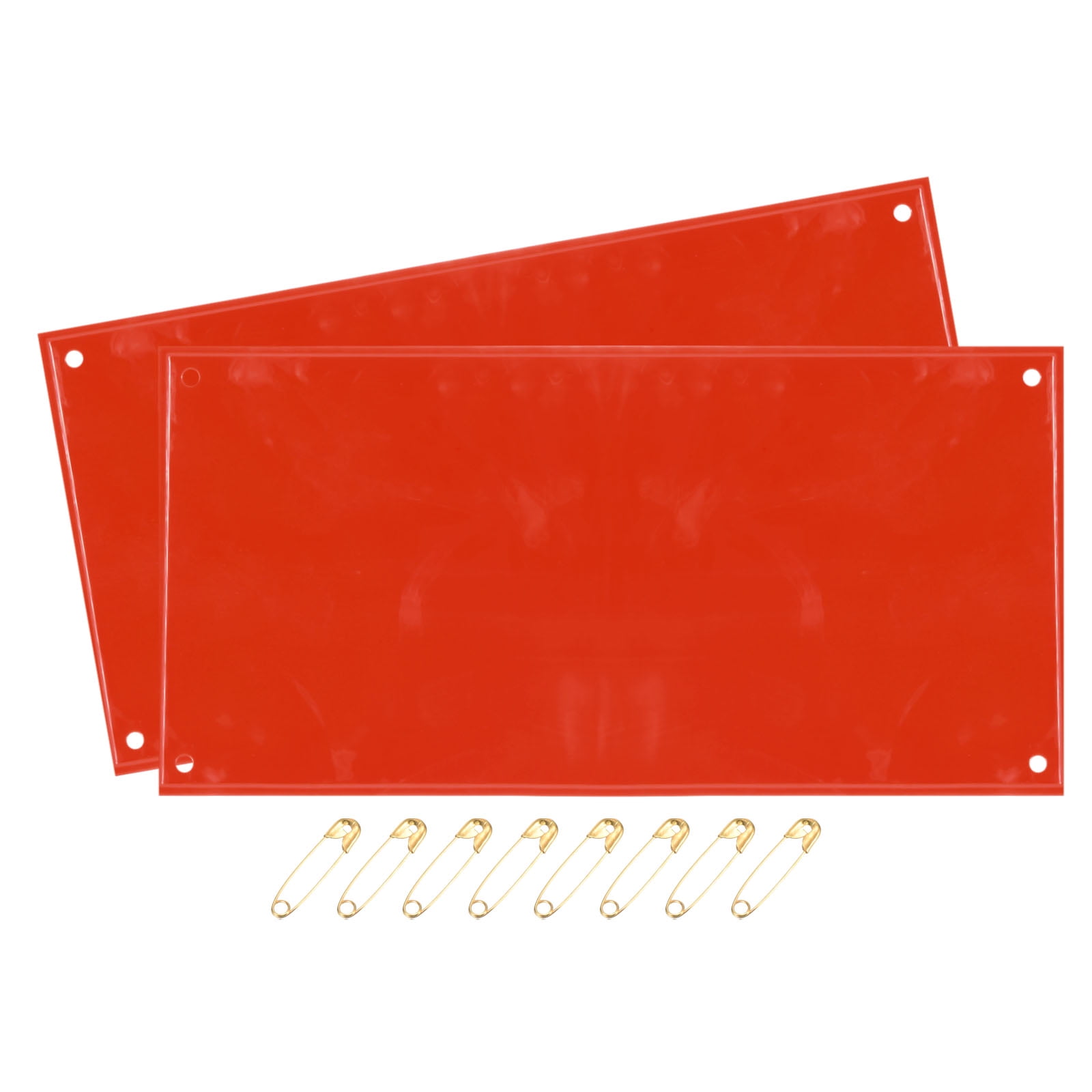 Uxcell Reflective Patch, 2 Pack 8x4 Inch Caution Warning Safety Tape ...