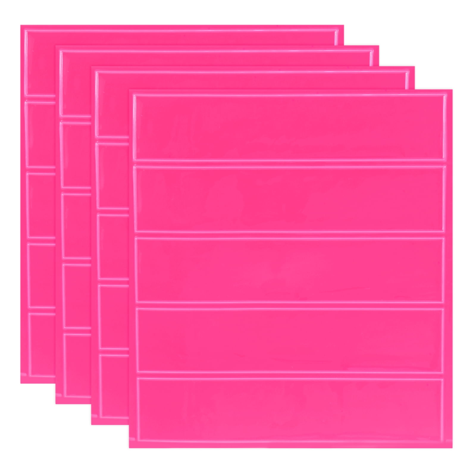 Uxcell Reflective Sticker, Waterproof Adhesive Night Warning Sticker ...
