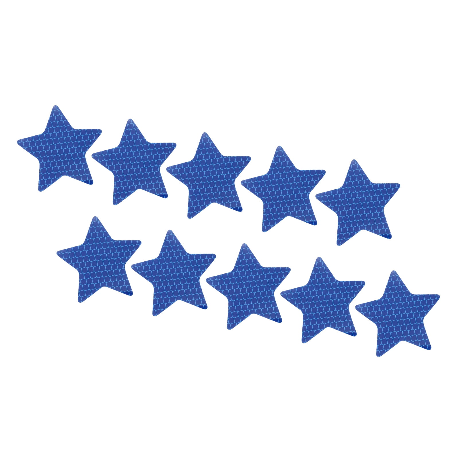 Uxcell Reflective Stickers, 10 Pack 2.36 x 2.36 Inch Adhesive Night ...