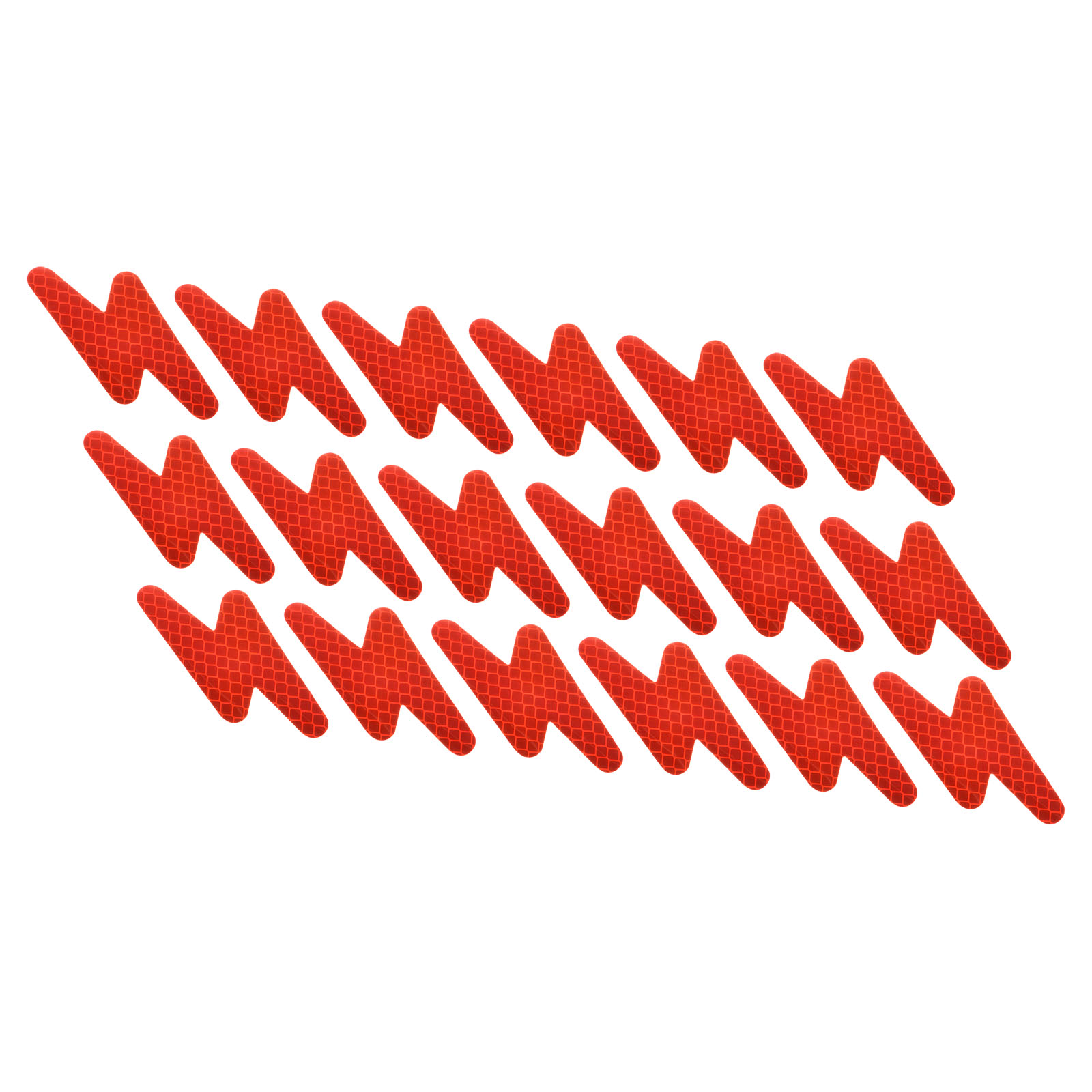 Uxcell Reflective Stickers, 18 Pack 2.99 x 1.26 Inch Adhesive Night ...