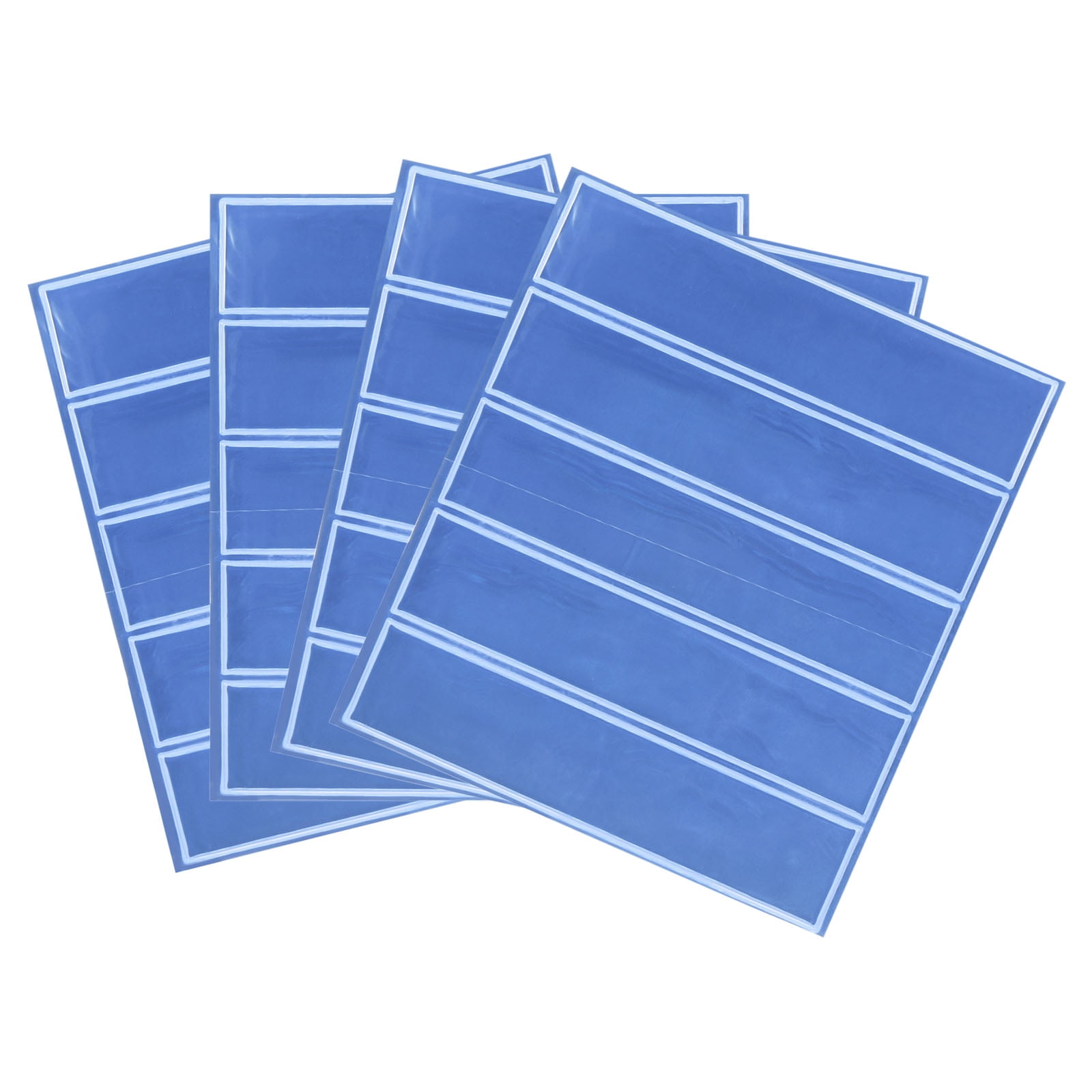 Uxcell Reflective Stickers, 20in4 Sets 4.5x1 Inch Adhesive Caution ...