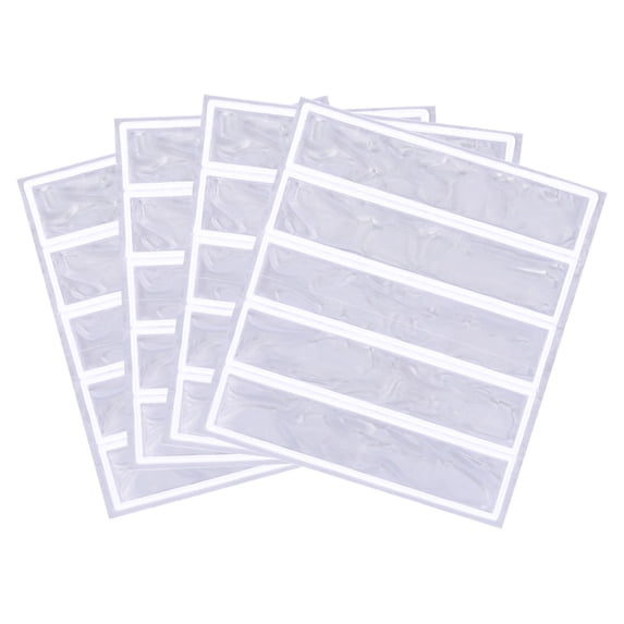 Uxcell Reflective Stickers, 20in4 Sets 4.5x1 Inch Adhesive Caution ...
