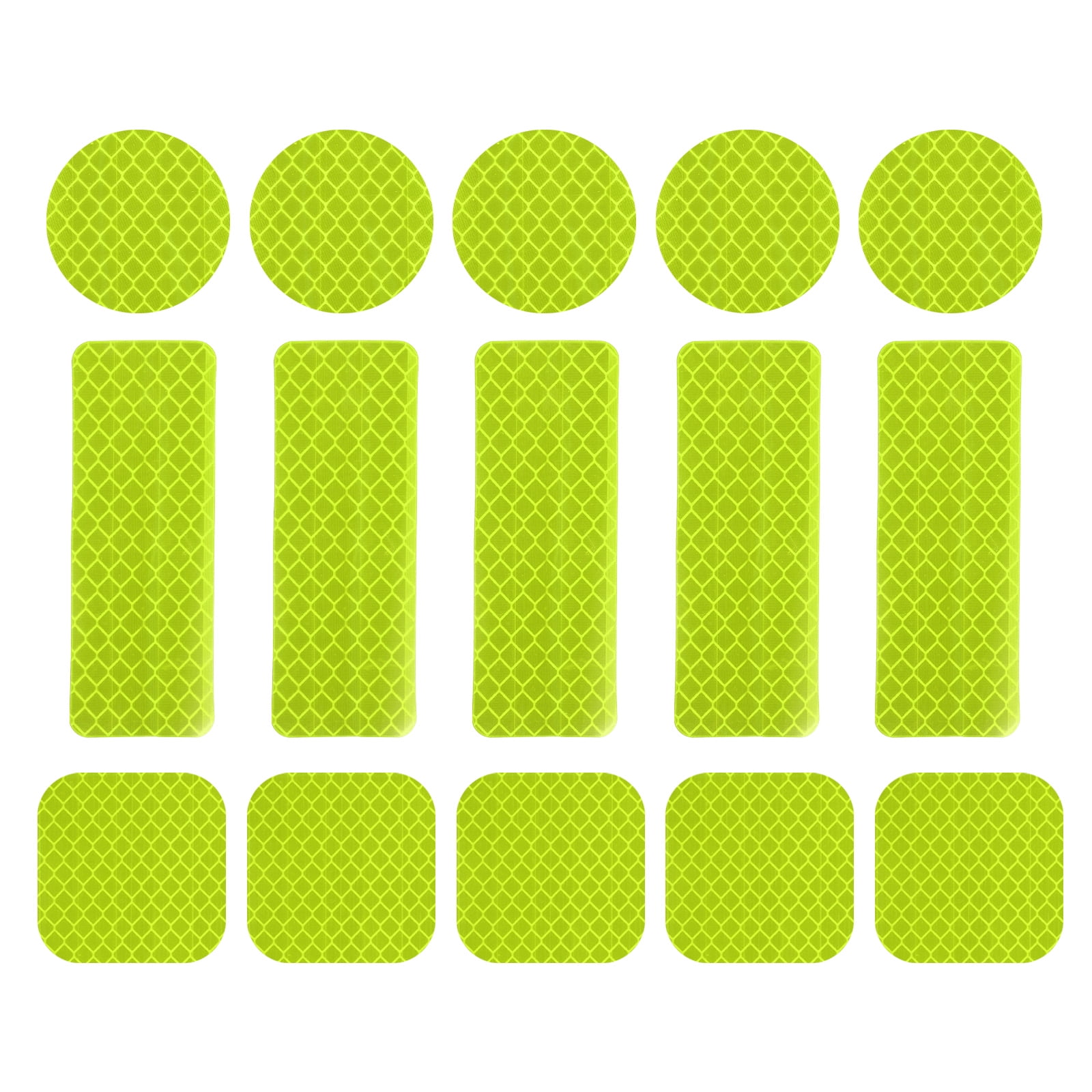 Uxcell Safety High Visibility Reflective Sticker Waterproof Driveway ...