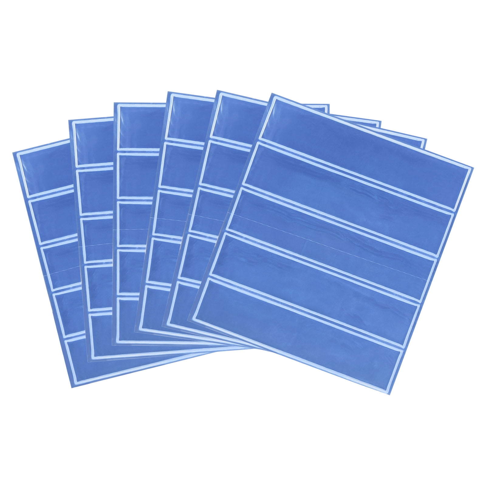 Uxcell Reflective Stickers, 30in6 Sets 4.5x1 Inch Adhesive Caution ...