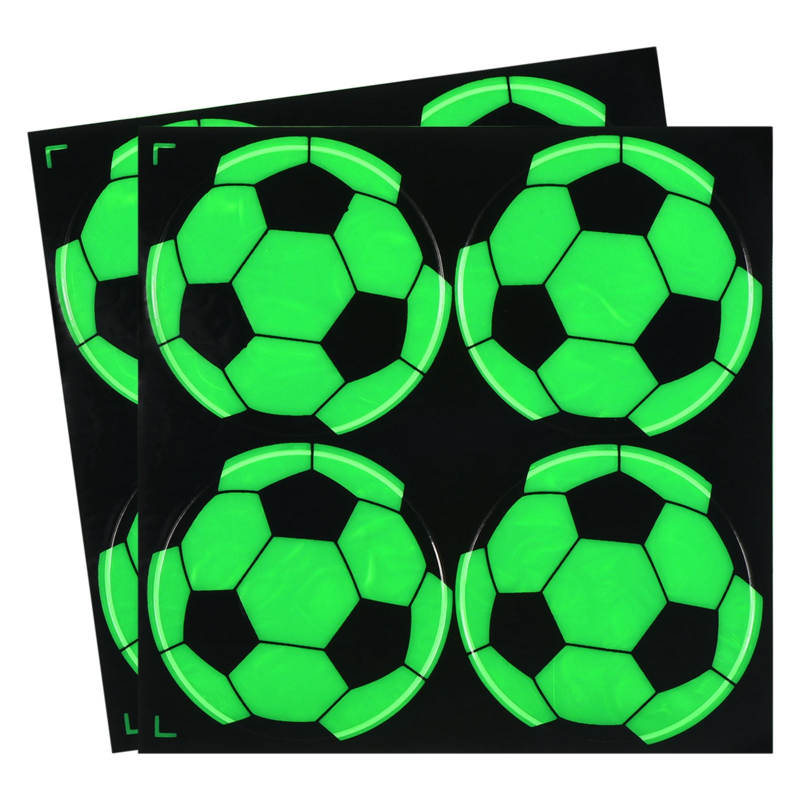 Uxcell Reflective Stickers, 8in2 Sets 2.6 Inch Adhesive Football ...