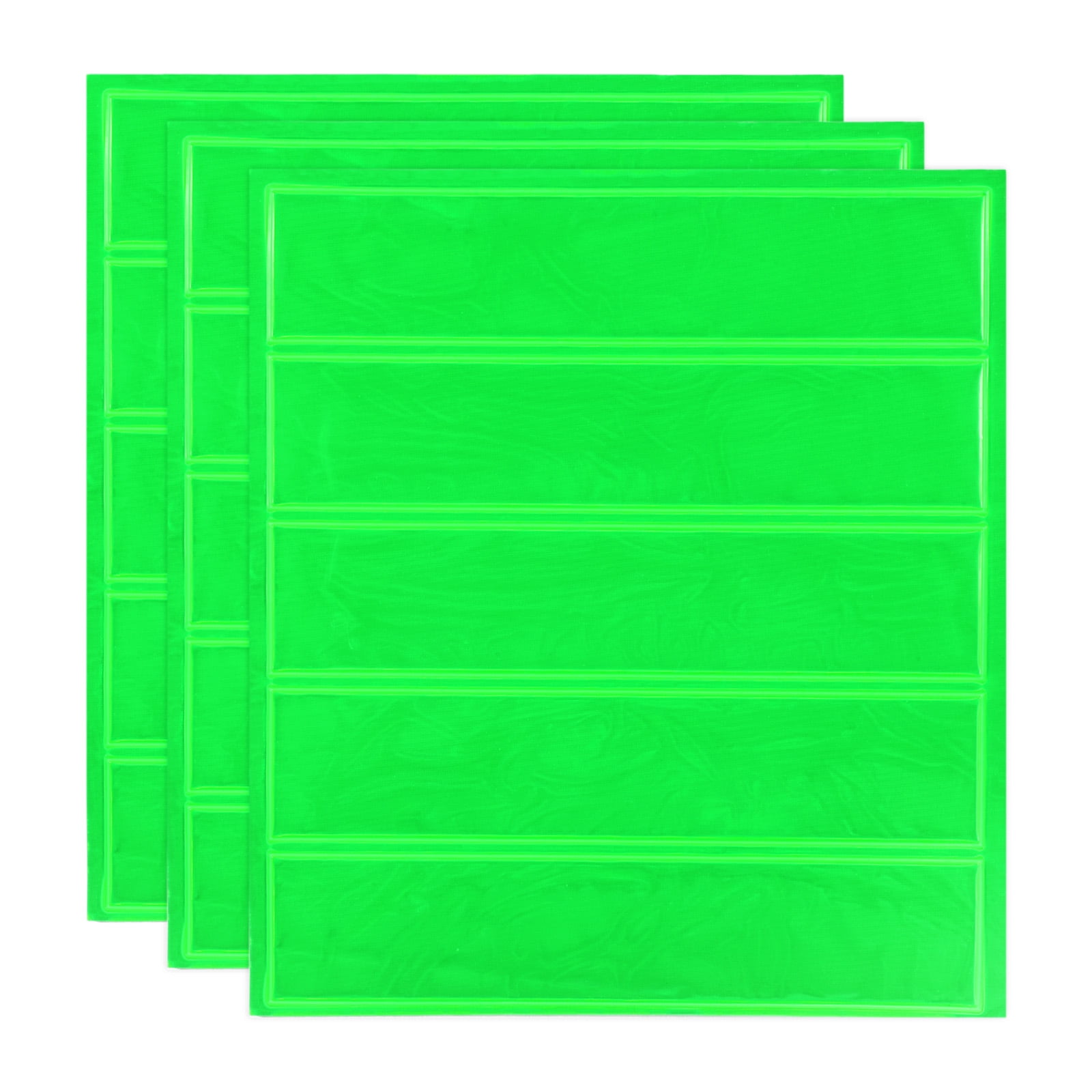 Uxcell Reflective Stickers, Waterproof Adhesive Night Warning Sticker ...