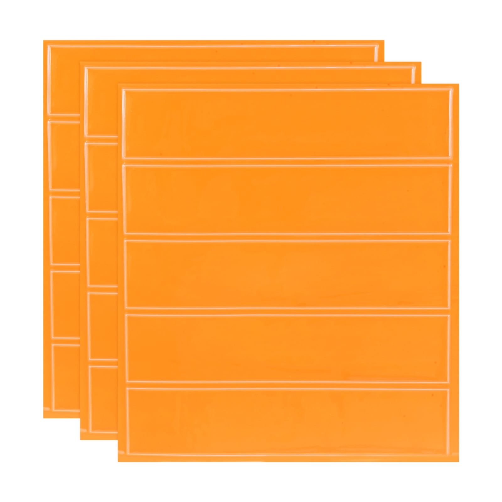 Uxcell Reflective Stickers, Waterproof Adhesive Night Warning Sticker ...