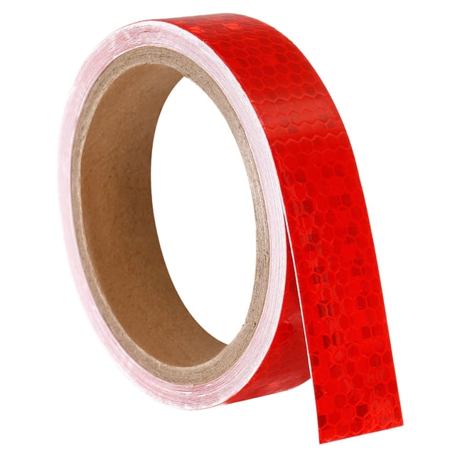 Uxcell Reflective Tape, Waterproof Adhesive High Visibility Caution ...