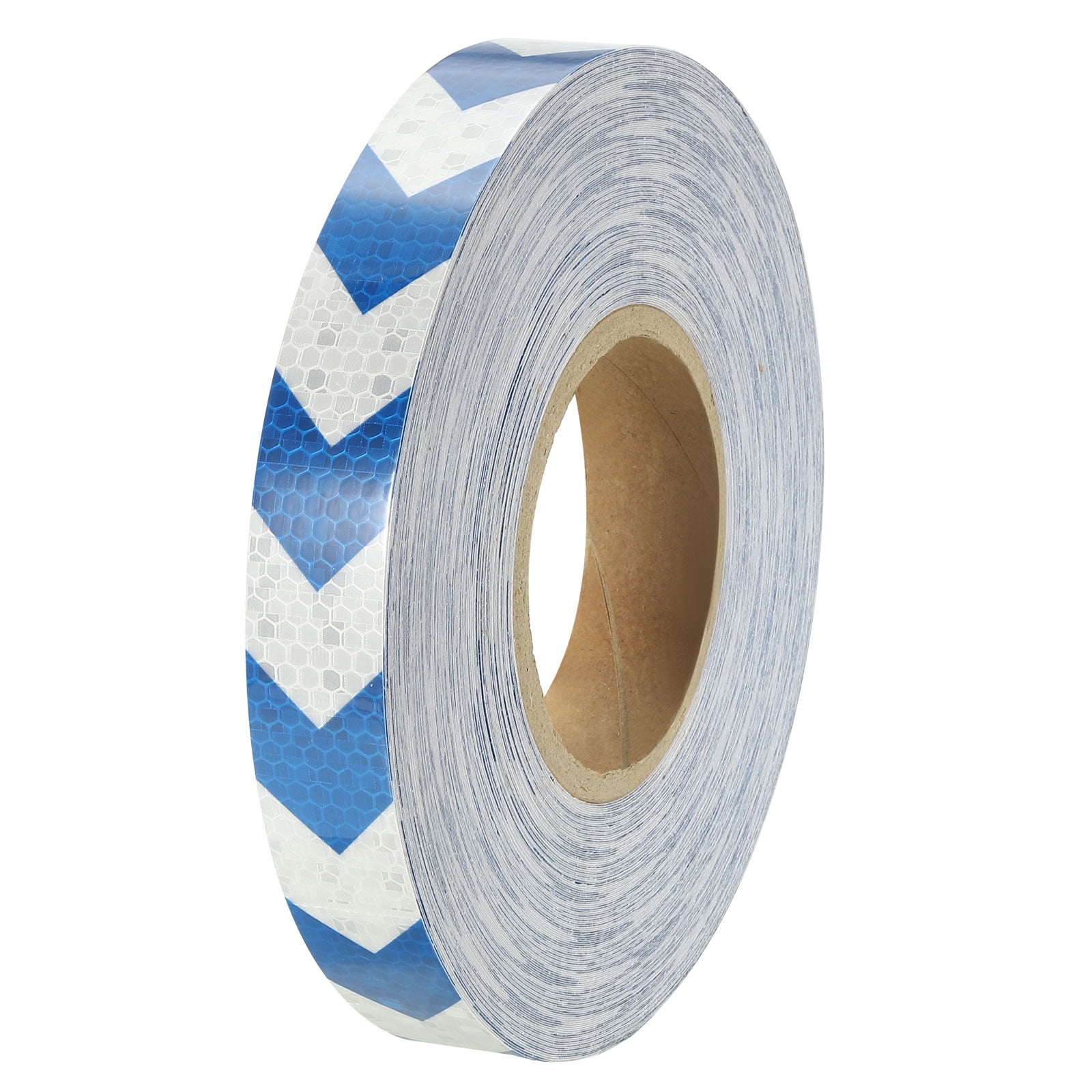 Uxcell Reflective Tape, 1"x164 Ft Waterproof Warning Safety Tape ...