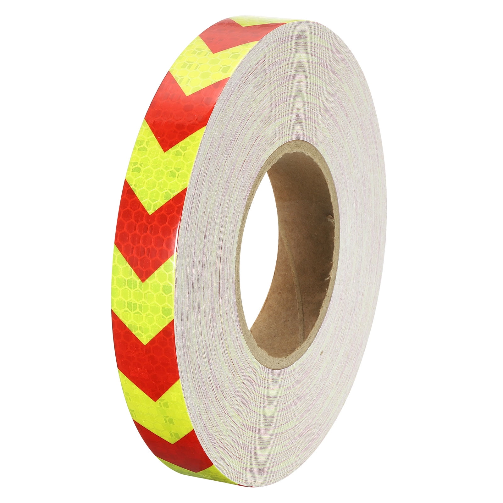 Uxcell Reflective Tape, 1"x164 Ft Waterproof Warning Safety Tape ...