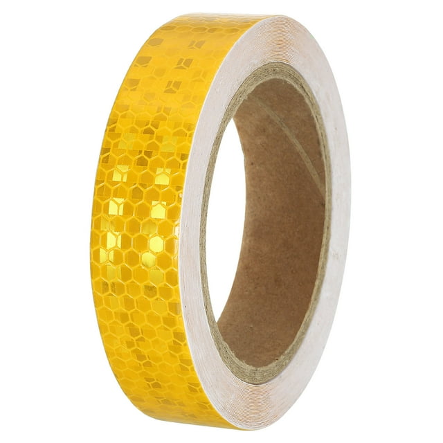 Uxcell Reflective Tape, 1"x33 Ft Waterproof Reflective Tape Warning ...