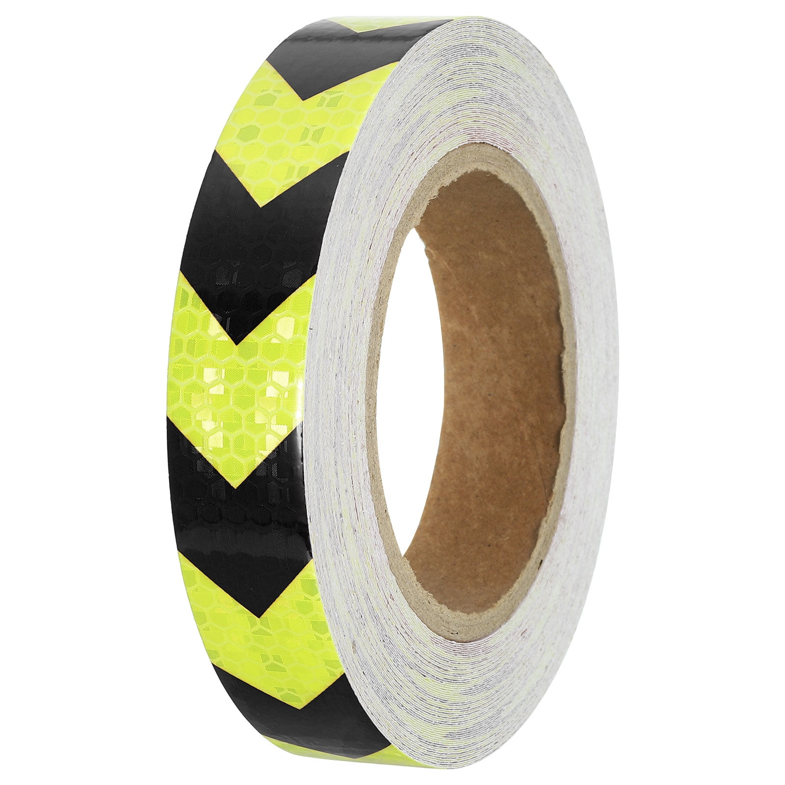 Uxcell Reflective Tape, 1"x66 Ft Waterproof Warning Safety Tape ...
