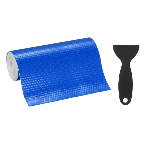 Uxcell Reflective Tape, (16.4 Ft x 5.91 Inch,Pure Blue) (1Set) Night ...
