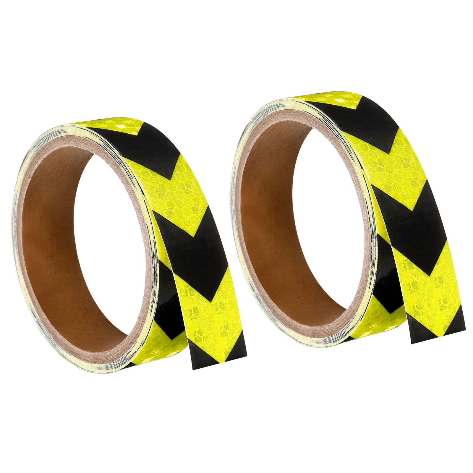 Uxcell Reflective Tape, 2 Roll 10 ft x 1-inch Adhesive Safety Tape ...