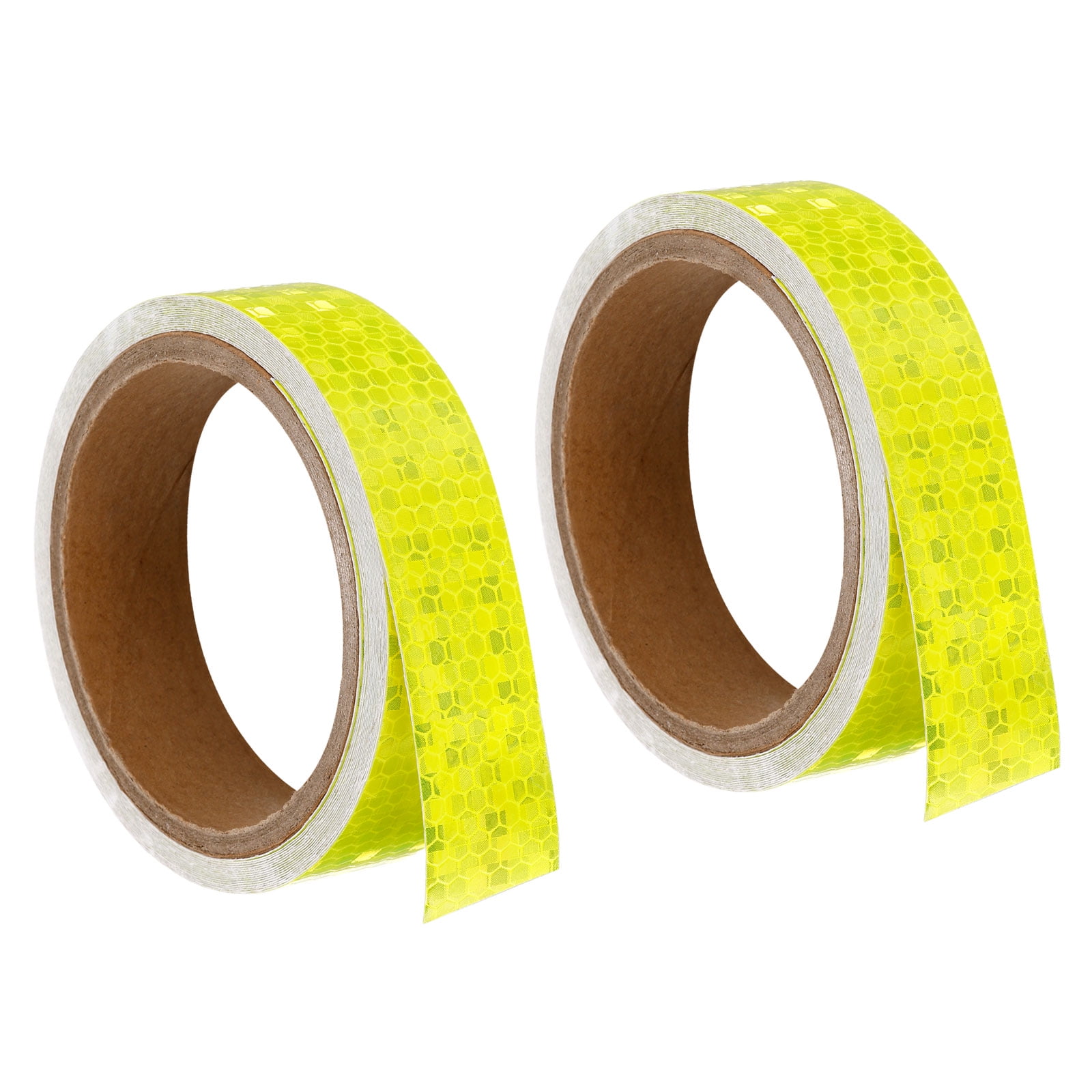 Uxcell Reflective Tape 2 Roll 15 ft x 1 inch Adhesive High Visibility ...