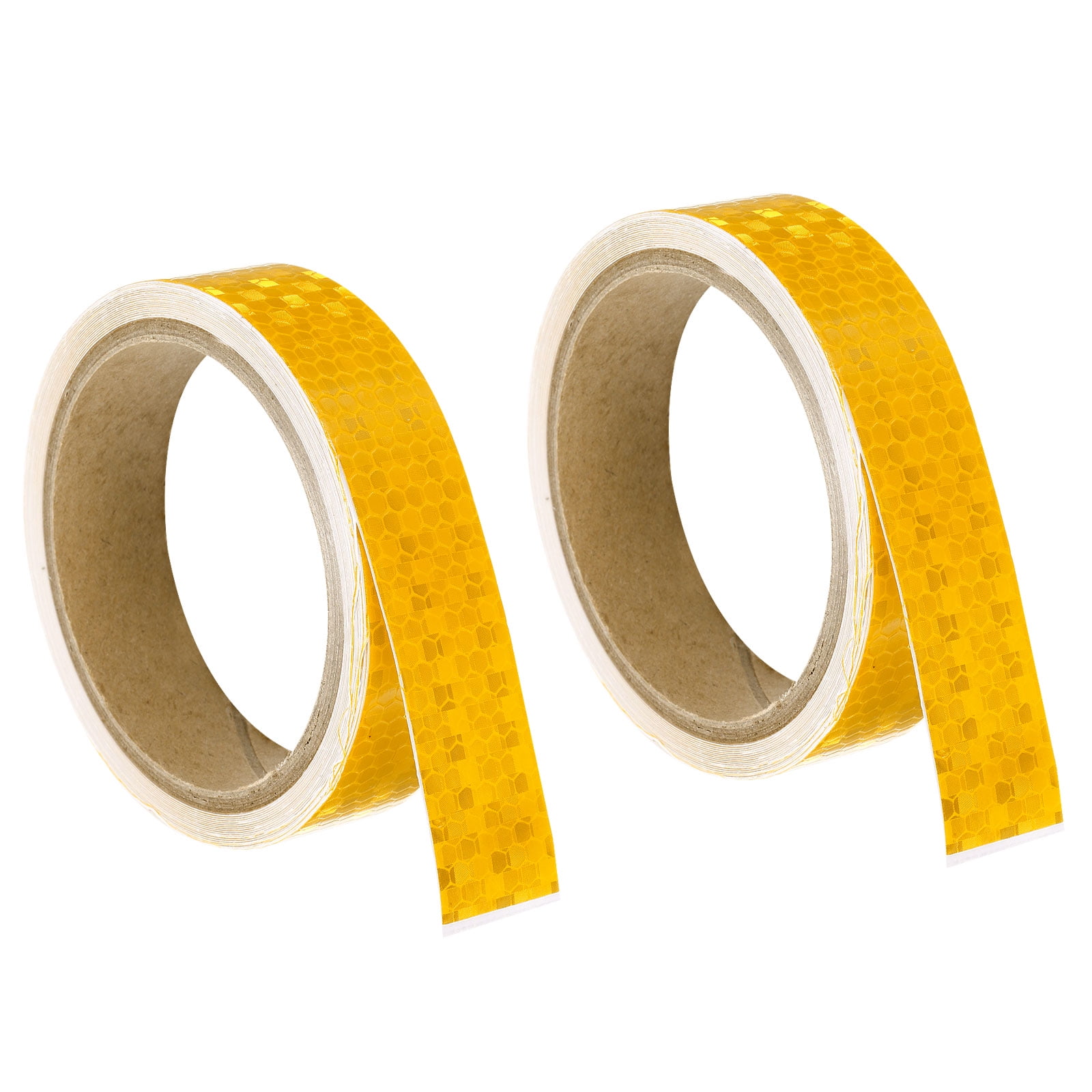 Uxcell Reflective Tape 2 Roll 15 ft x 1 inch Adhesive High Visibility ...