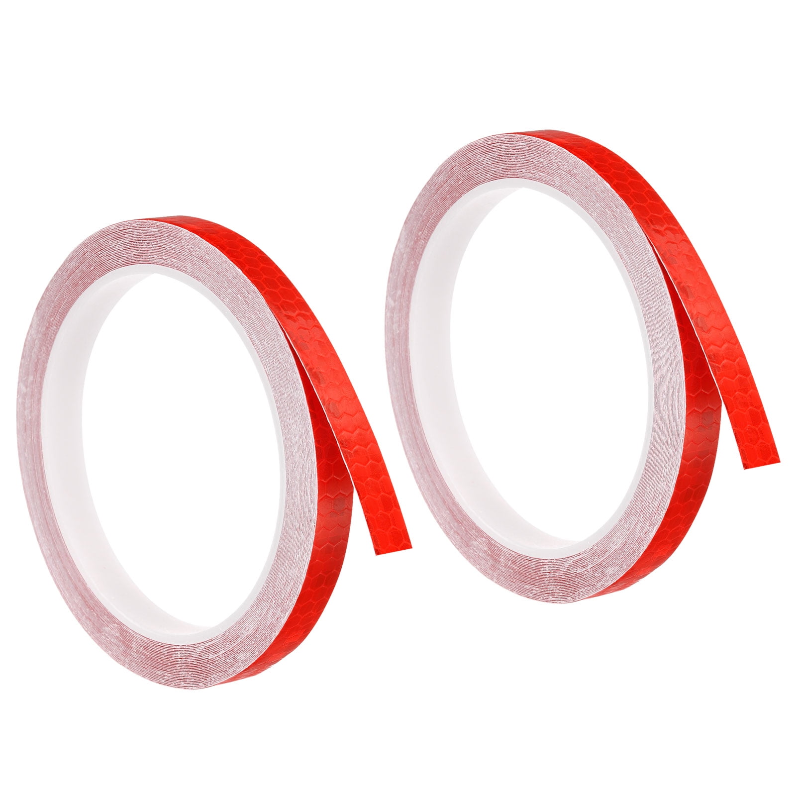 Uxcell Reflective Tape 2 Roll 26 ft x 0.4 inch Adhesive High Visibility ...