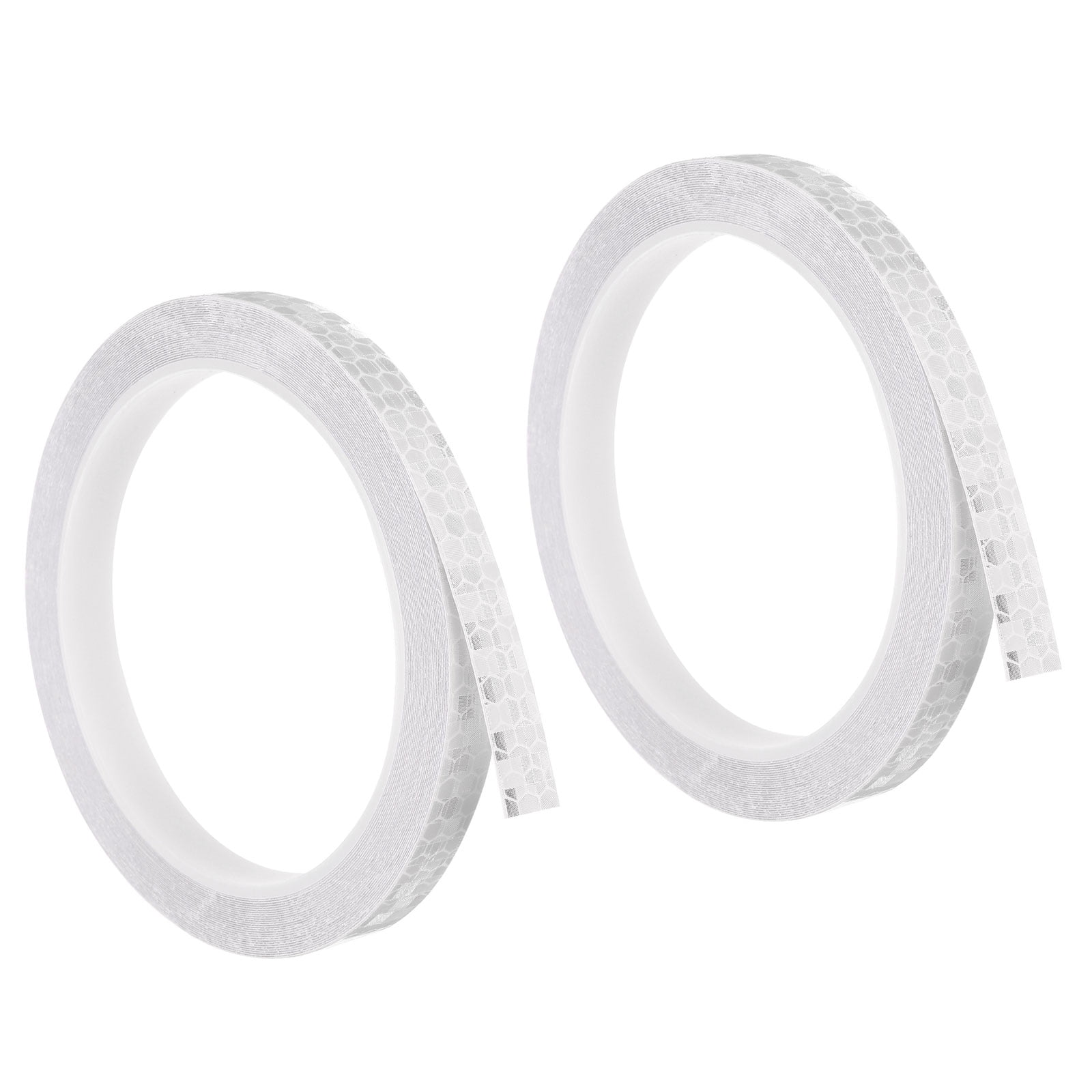 Uxcell Reflective Tape, 2 Roll 26 ft x 0.4-inch Adhesive High ...