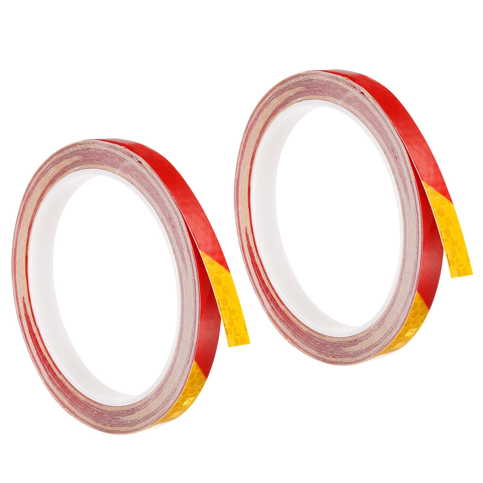 Uxcell Reflective Tape, 2 Roll 26 ft x 0.4-inch Adhesive High ...