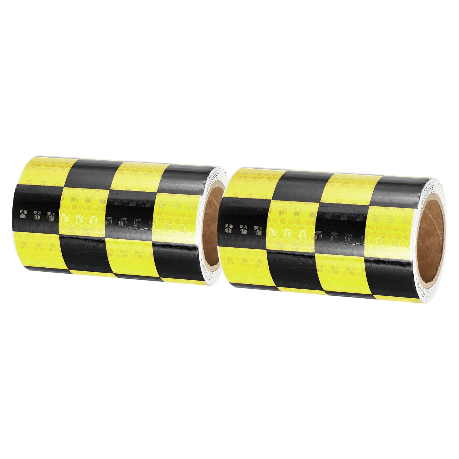 Uxcell Reflective Tape, 2 Roll 4 Inch x 10 ft Waterproof Self Adhesive ...