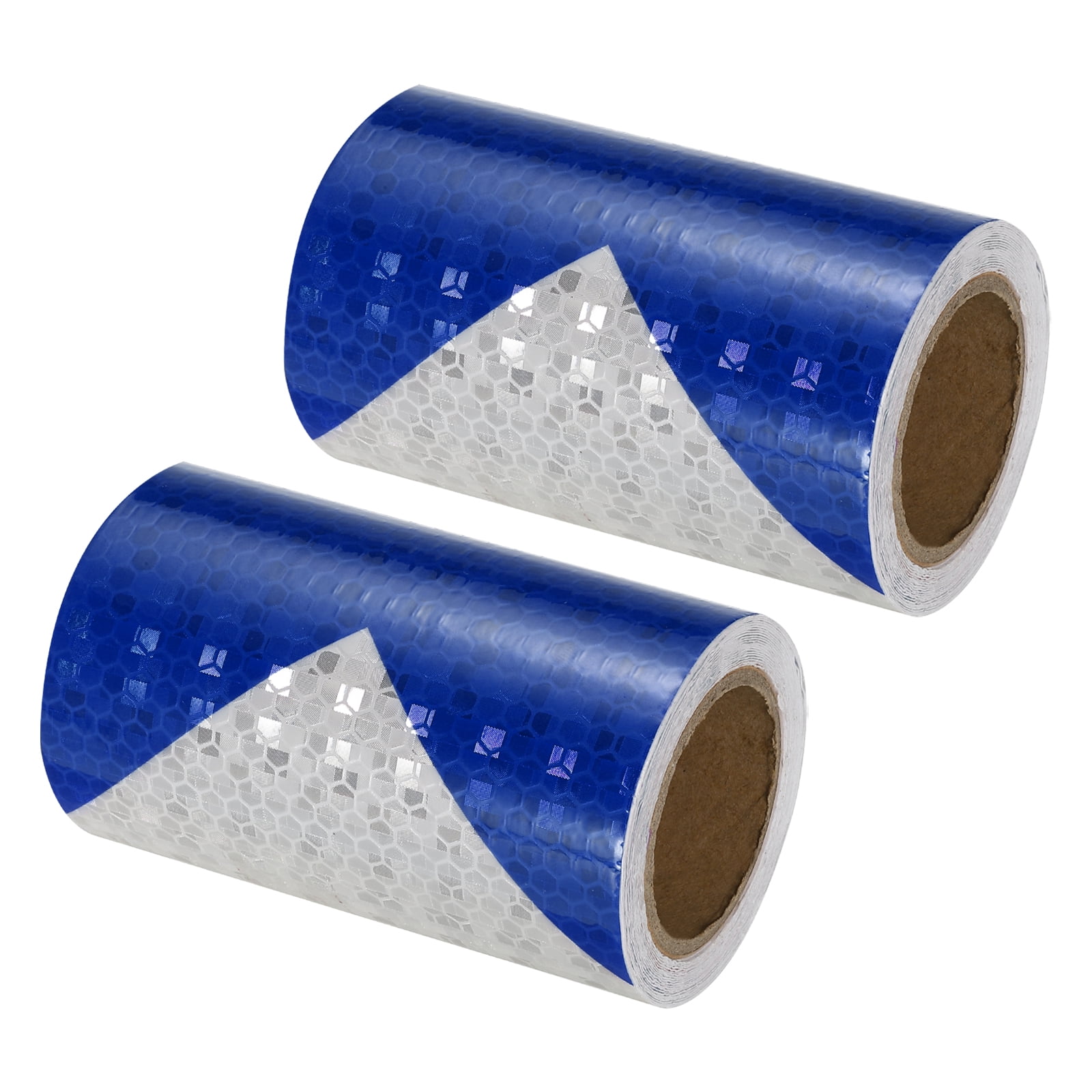 Uxcell Reflective Tape, 2 Roll 4" x 10 Ft High Visibility Warning Arrow ...