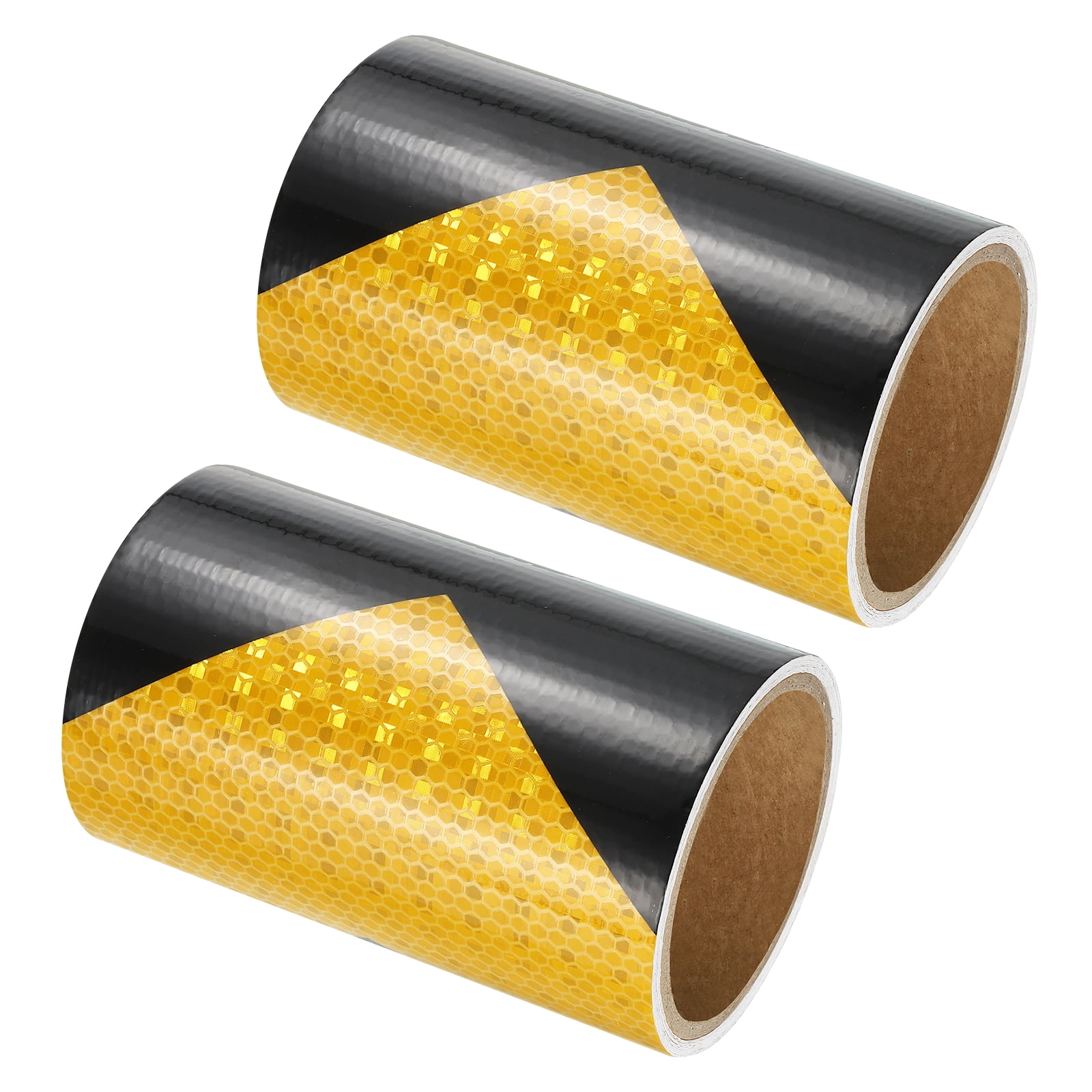 Uxcell Reflective Tape, 2 Roll 6" x 10 Ft Waterproof Safety Tape for ...