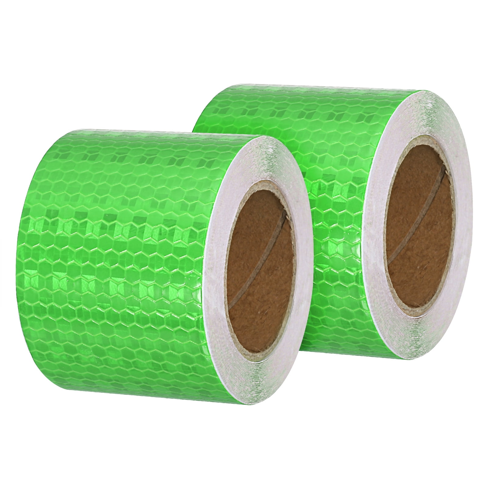 Uxcell 2Pcs Reflective Tape 2"x16 Ft Waterproof Reflective Tape Grass ...