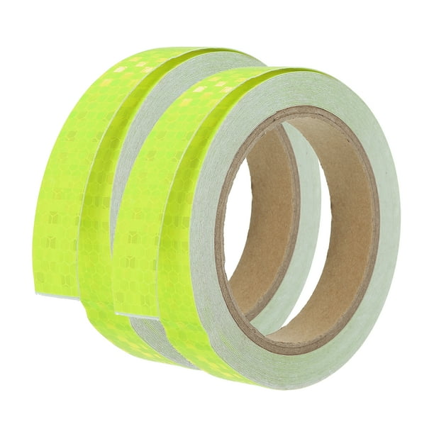 Uxcell Reflective Tape, 2pcs 0.8"x33FT Waterproof High Visibility ...