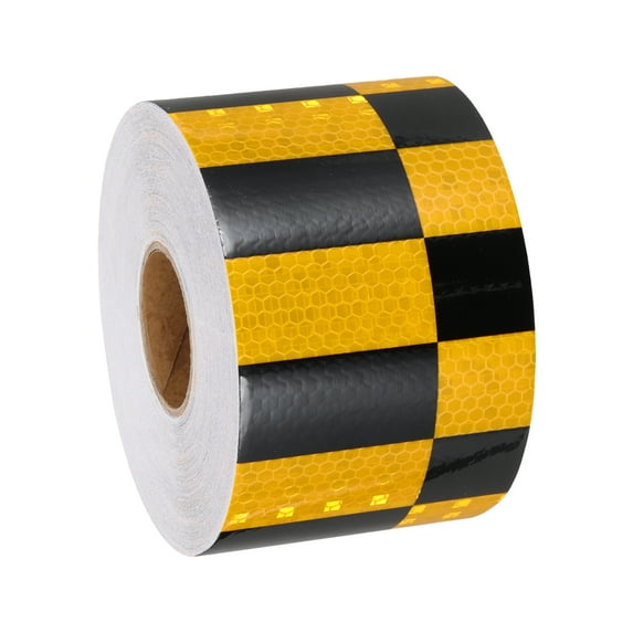 Uxcell Reflective Tape, 3 Inch x 82 ft Self-Adhesive Trailer Reflector ...