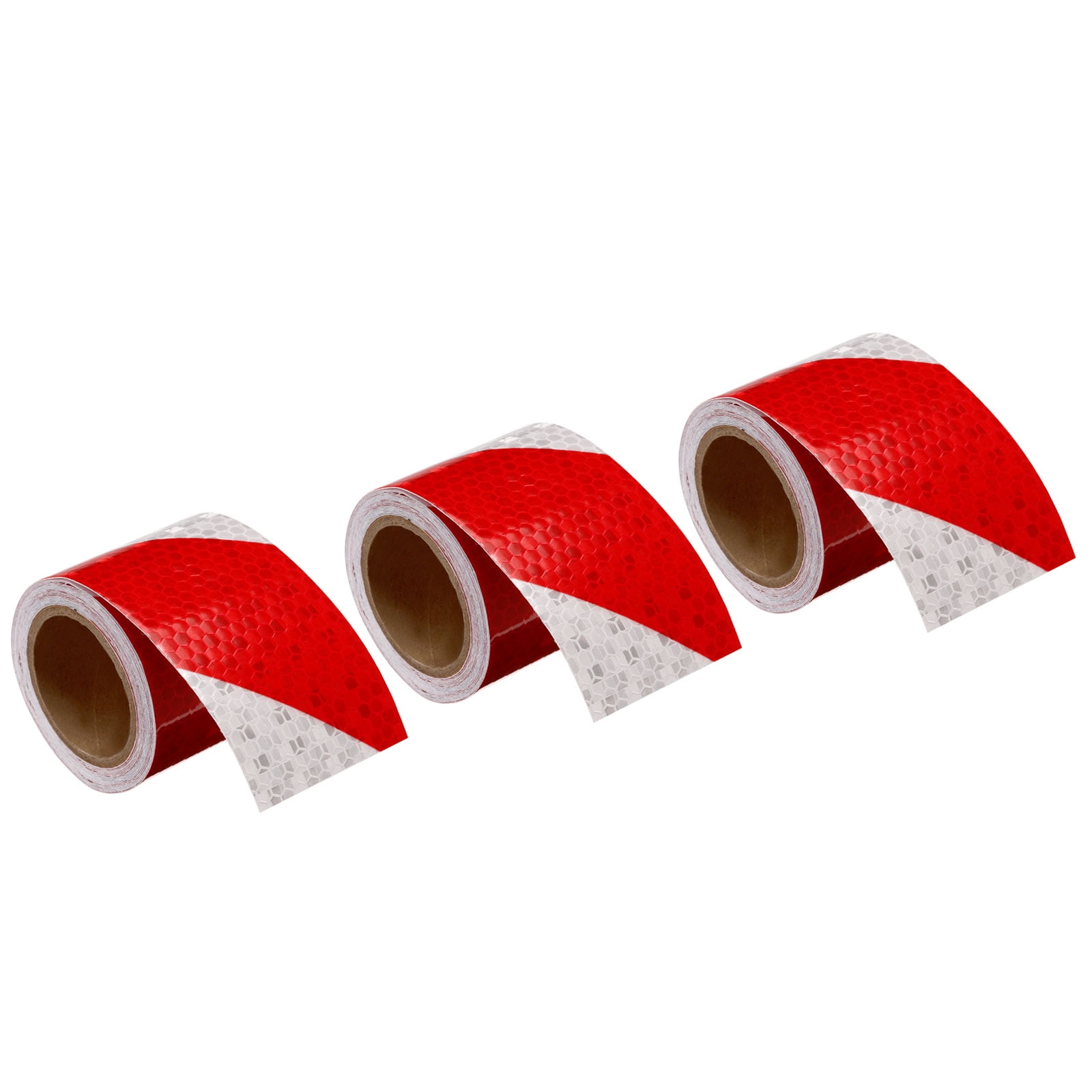 Uxcell Reflective Tape, 3 Roll 10 ft x 2-inch Adhesive High Visibility Safety Tape Reflector ...