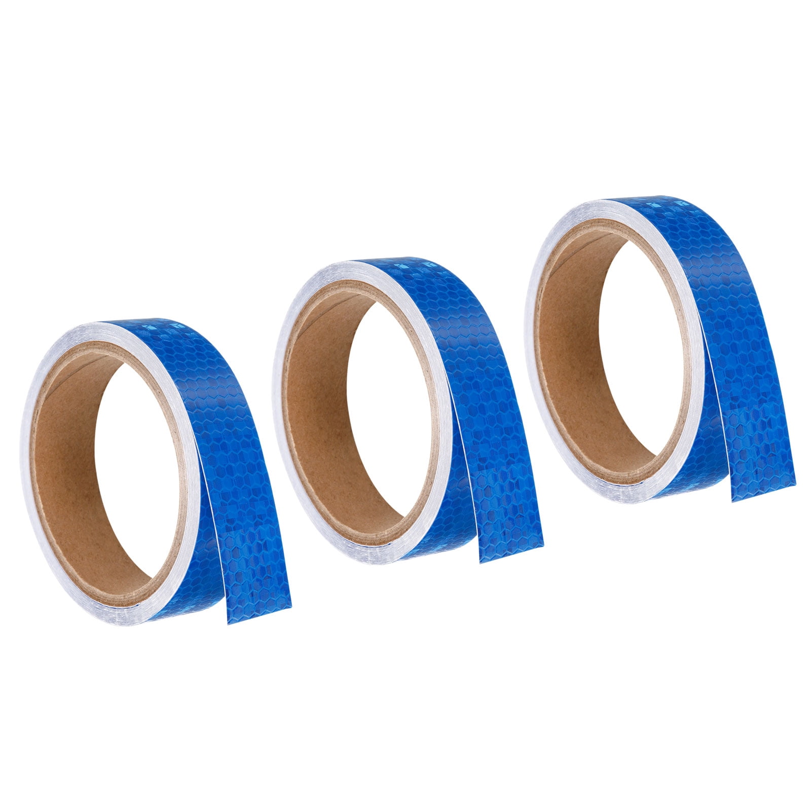 Uxcell Reflective Tape, 3 Roll 15 ft x 1-inch Adhesive High Visibility ...