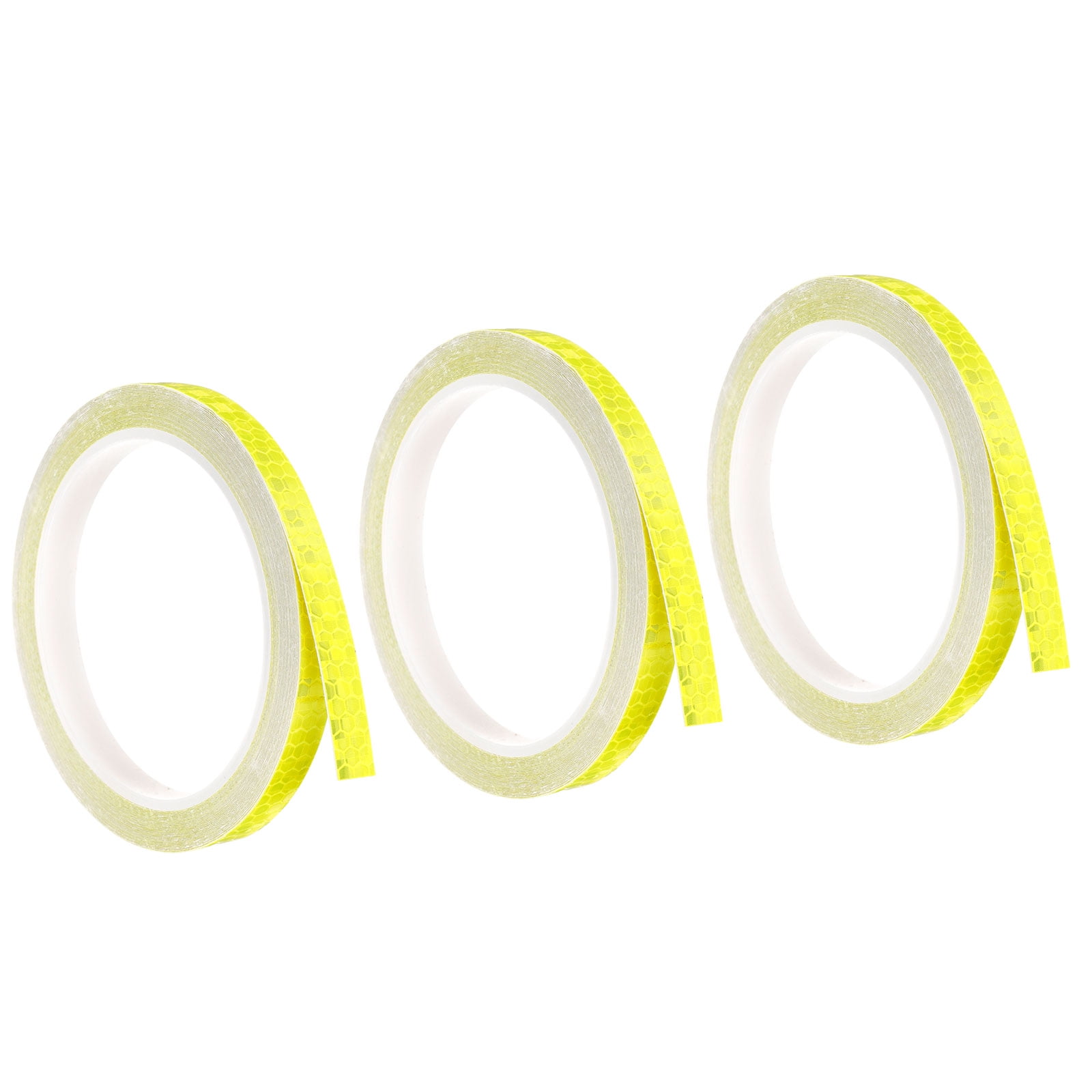 Uxcell Reflective Tape, 3 Roll 26 ft x 0.4-inch Adhesive High ...