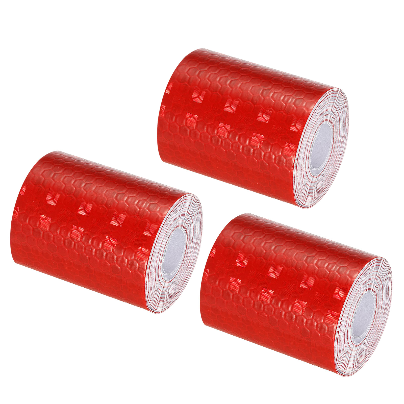 Uxcell Reflective Tape, 3 Roll 2INx10FT Warning Safety Tape for Cars Trucks, Red White - Walmart.com