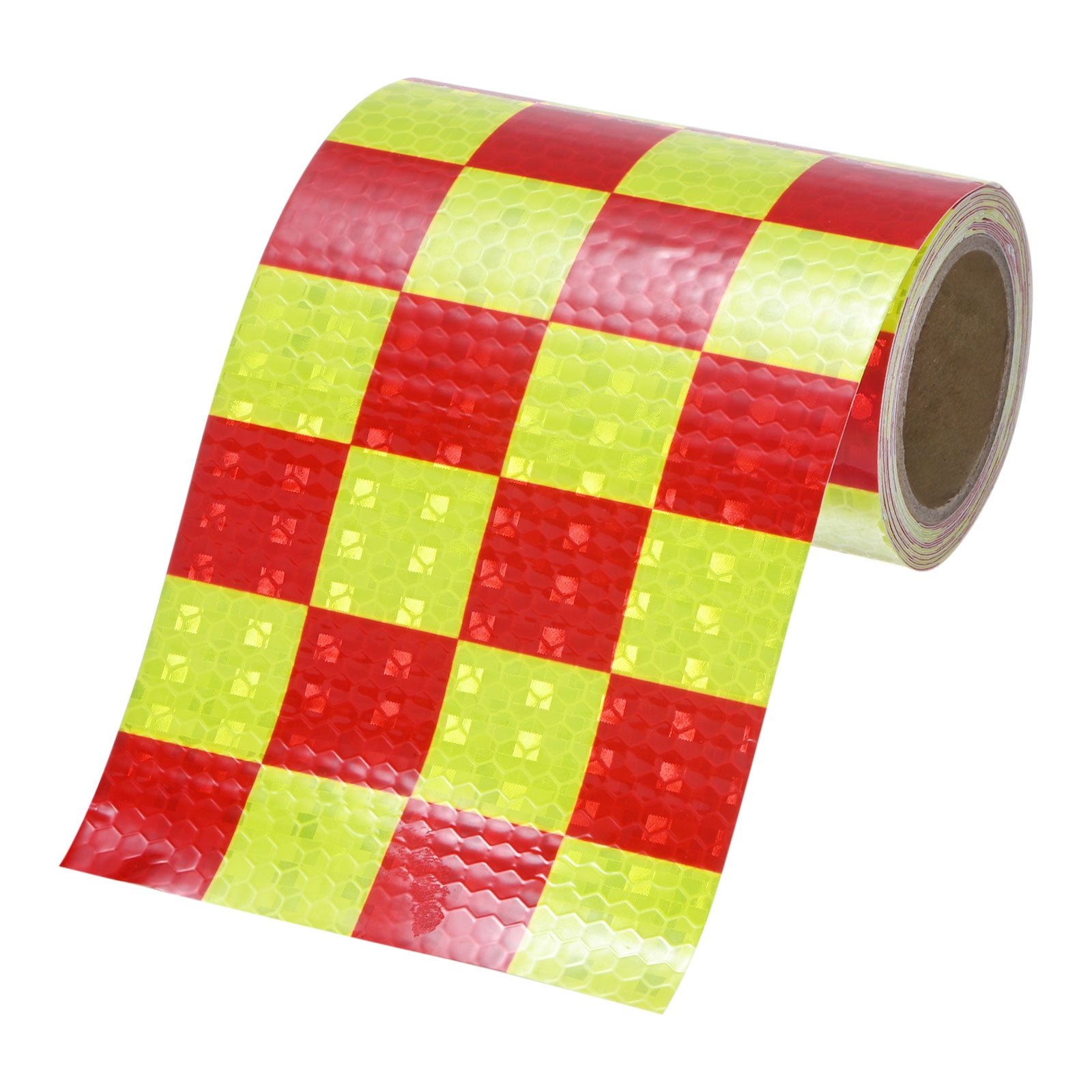 Uxcell Reflective Tape, 4 Inch x 10 Feet Shining Star Square Yellow ...