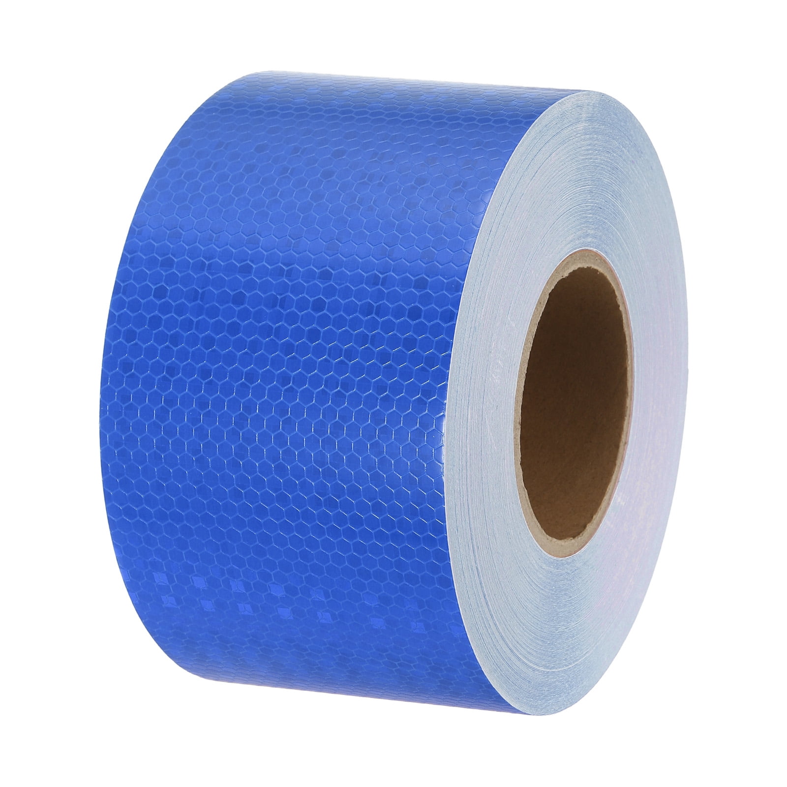 Uxcell Reflective Tape, 4 Inch x 164 ft Waterproof Self Adhesive High Visibility Caution Warning ...