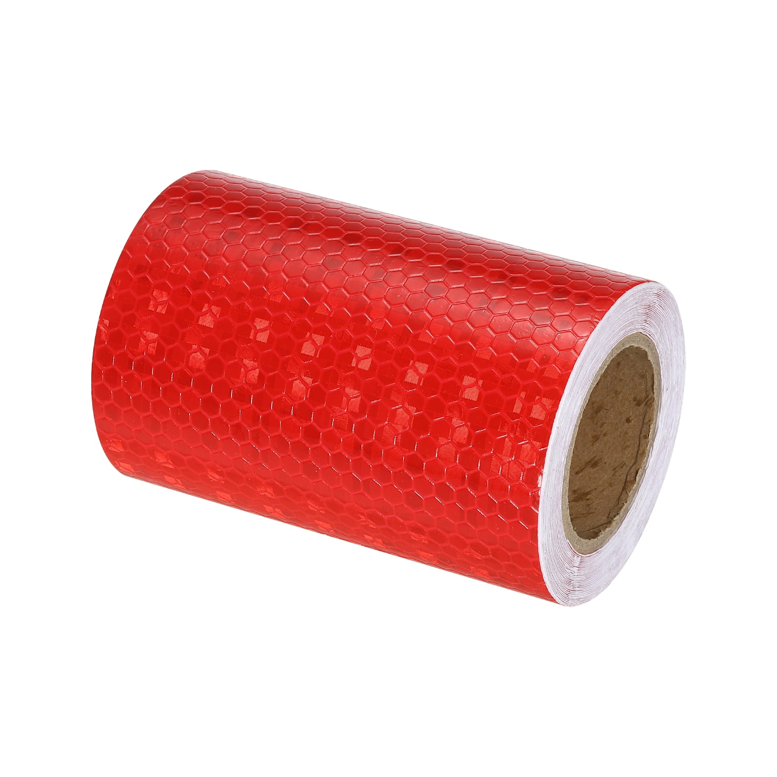 Uxcell Reflective Tape, 4" x 17 Ft Waterproof High Visibility Warning ...