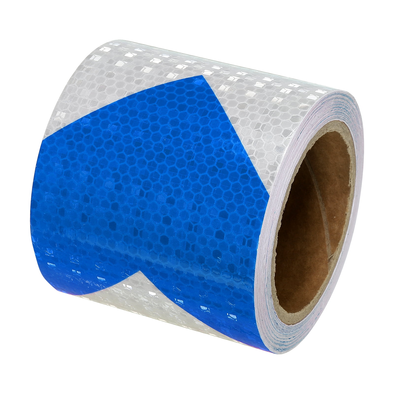 Uxcell Reflective Tape, 4"x33FT Waterproof High Visibility Warning Tape ...