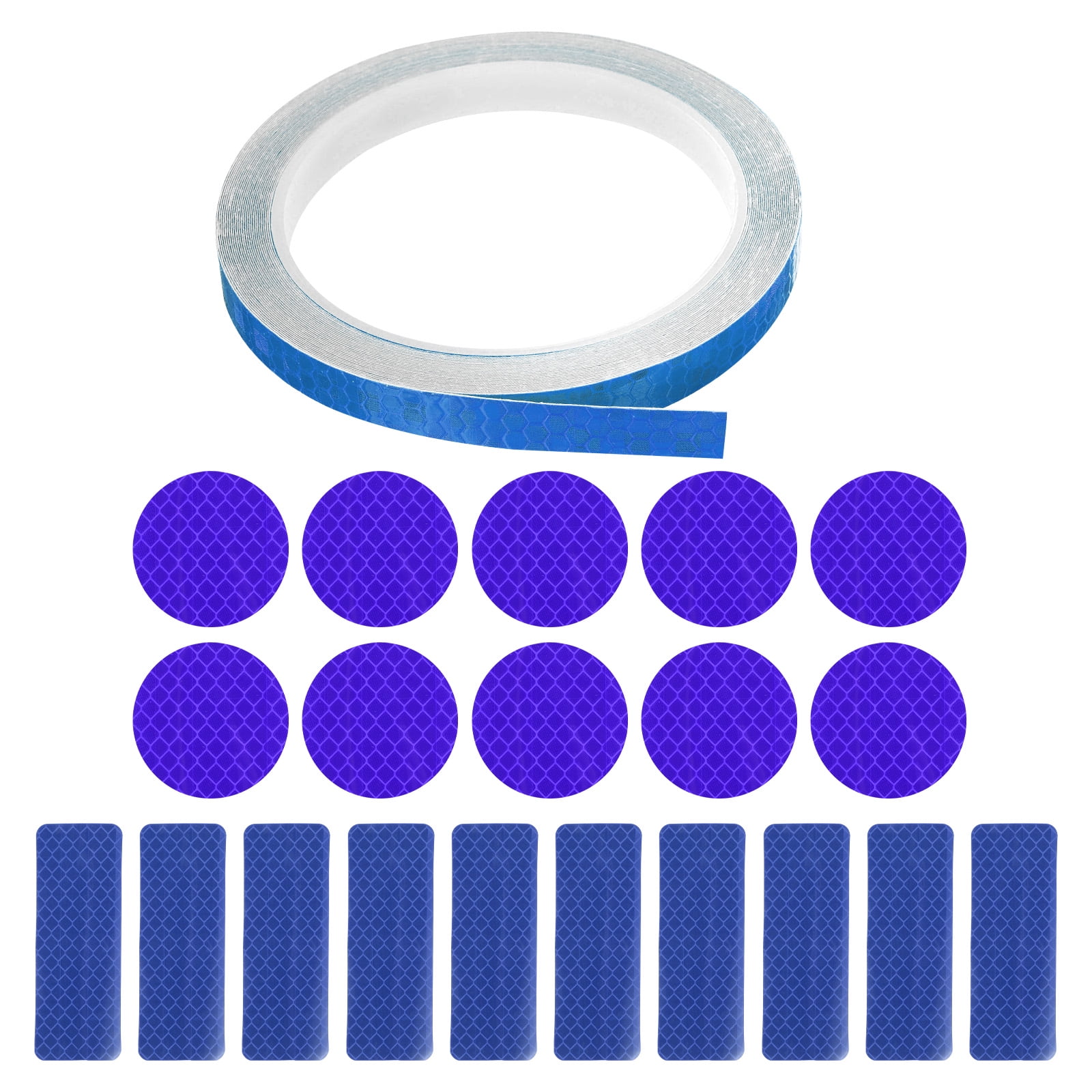 Uxcell Reflective Tape, PVC High Viscosity Adhesive Tape Outdoor ...