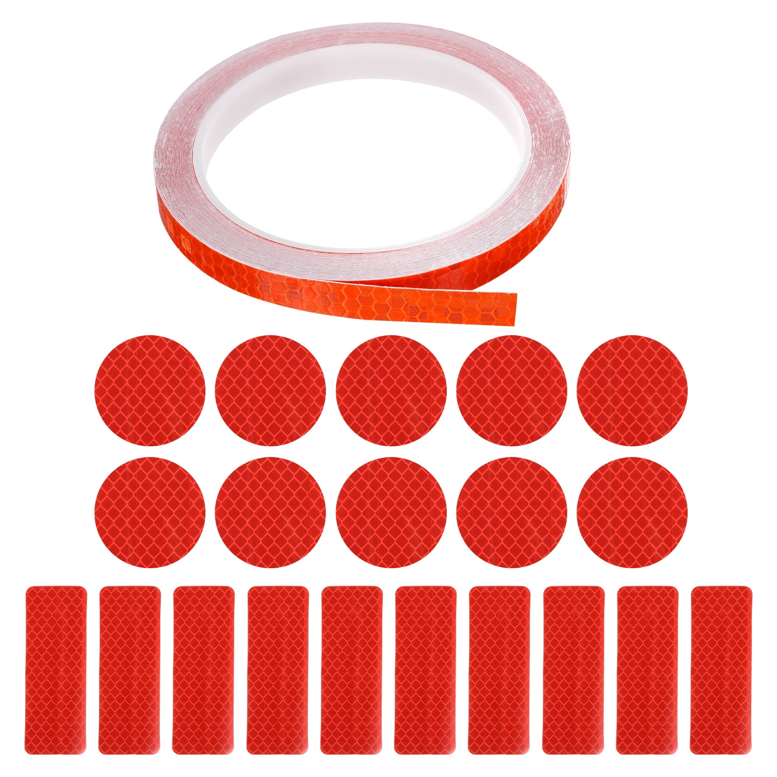 Uxcell Reflective Tape, PVC High Viscosity Adhesive Tape Outdoor ...