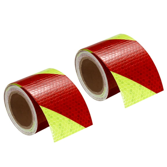 TOUMENY Glow in the Dark Tape, Fluorescent Reflective Safety Tape for ...
