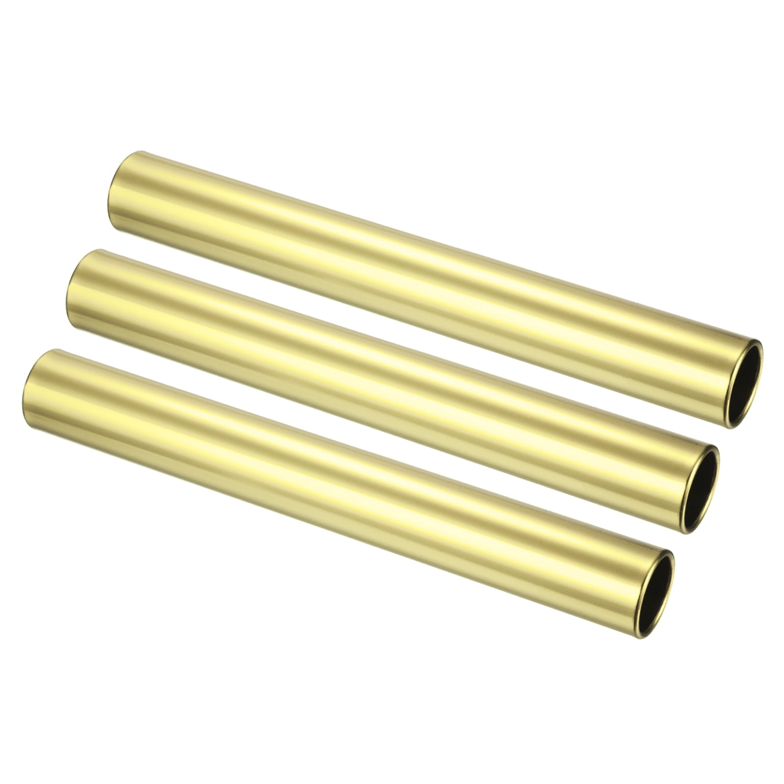 Uxcell Relay Track Baton Aluminum Alloy Tube Race Athletics Stick, Gold ...