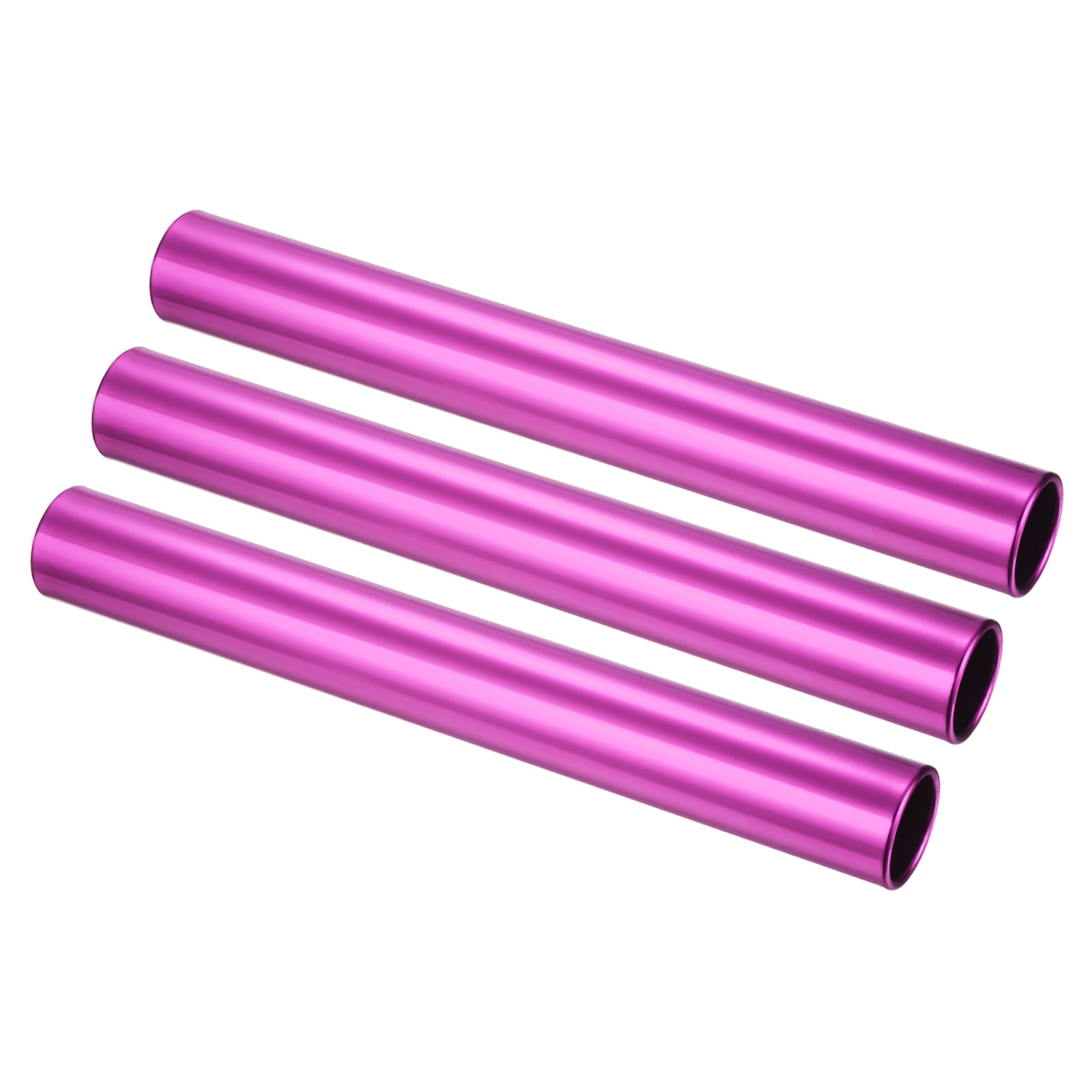 Uxcell Relay Track Baton Aluminum Alloy Tube Race Athletics Stick, Pink ...
