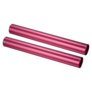 Uxcell Athletics Relay Track Baton Sponge Stainless Steel Race Stick ...