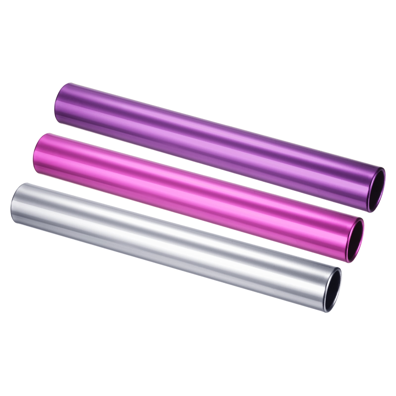 Uxcell Relay Track Batons Aluminum Alloy Tube Athletics Stick Pink ...