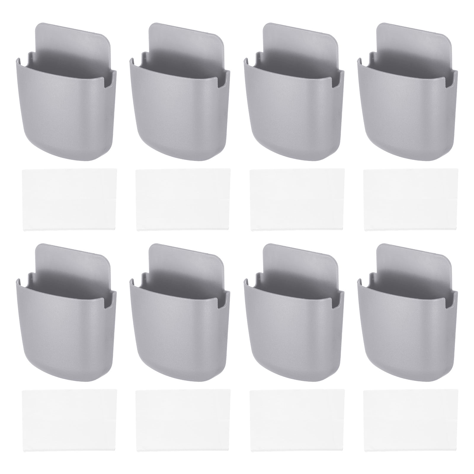 Uxcell Remote Control Holders Wall Mount Hole Free Storage Box with ...