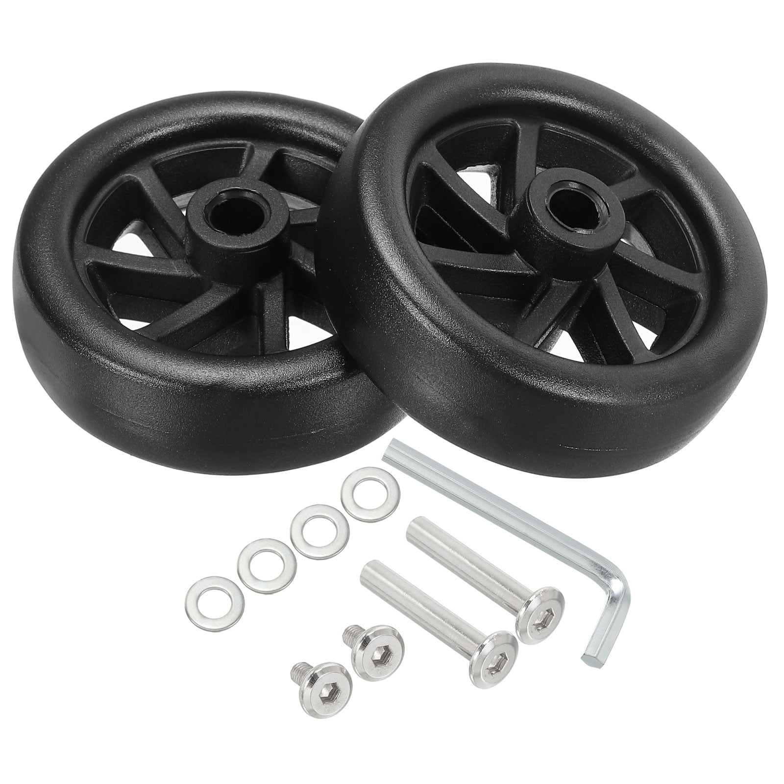 Uxcell Replacement Luggage Suitcase Wheels, 52mmx16mm 360 Swivel Caster ...
