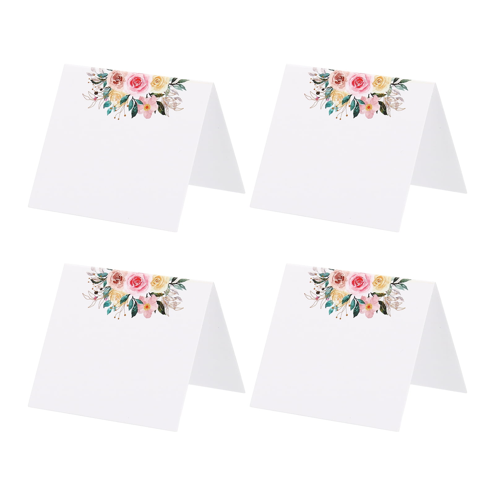 Uxcell Reserved Table Signs, Seating Name Cards Flowers Tables Tent ...