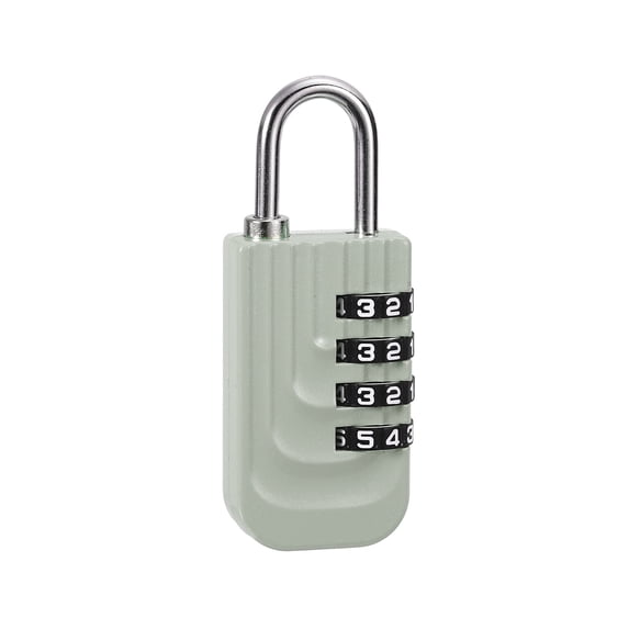 Uxcell Resettable 4 Digit Combination Lock, (73 x 28mm, Gray ...
